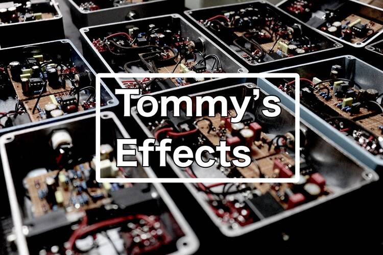 Handmade effects pedal shop
